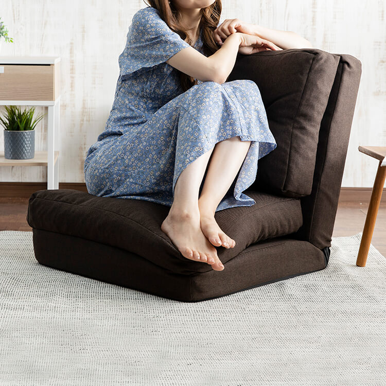 3WAY 折り畳みソファーベッド 60cm幅 コルメ CG-4Aー60 全5色 7246793│【公式】Simple Style - アイリス ...